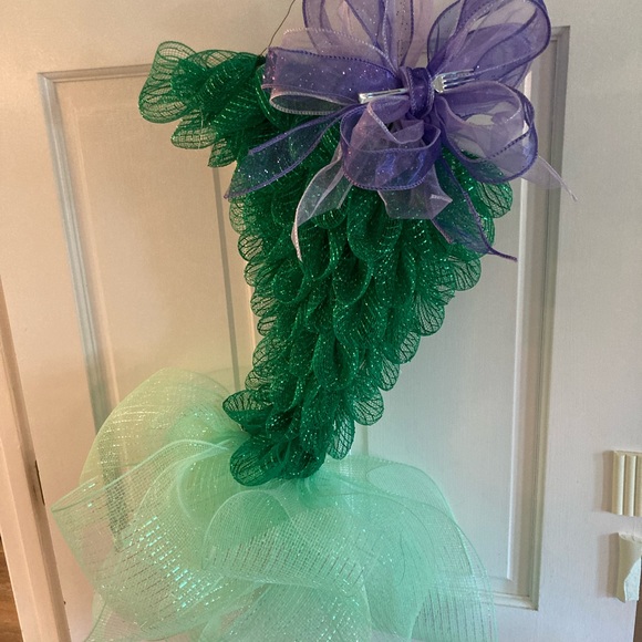 Party Supplies | Mermaid Tail Party Decorations Door Hanger Wreath ...